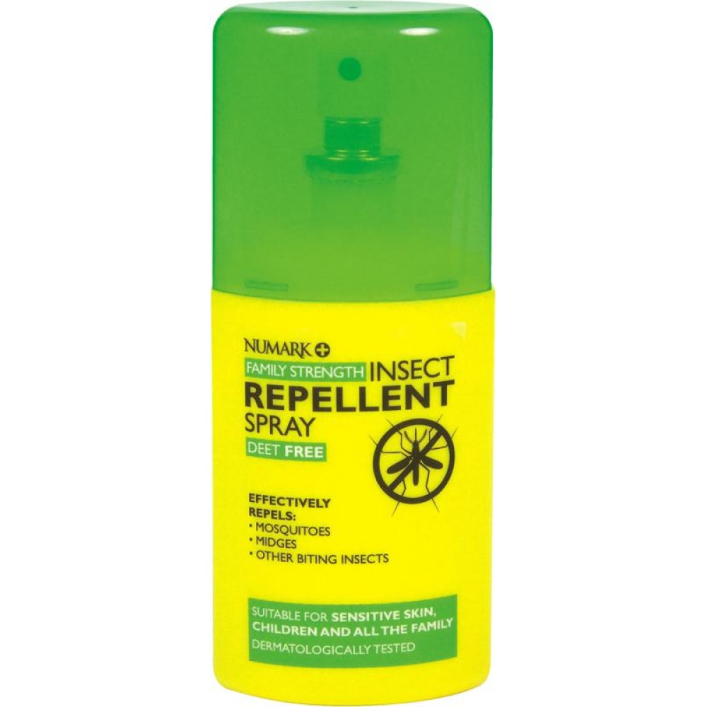NUMARK first aid family strength insect repellent spray 100ml | iPharm
