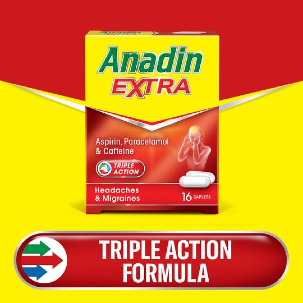 Anadin Extra Pain - Fast Acting Relief Caplets | iPharm