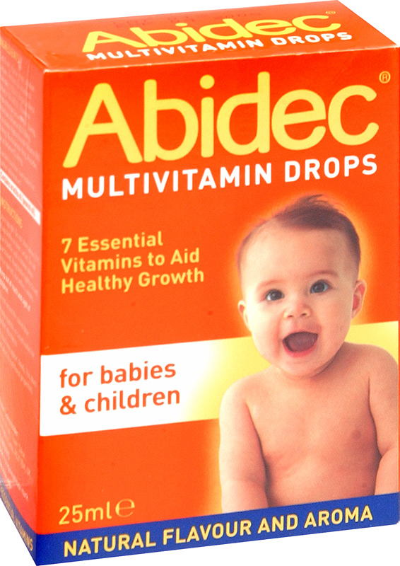 Abidec Multivitamin Drops For Babies & Children 25Ml | Abidec | UK